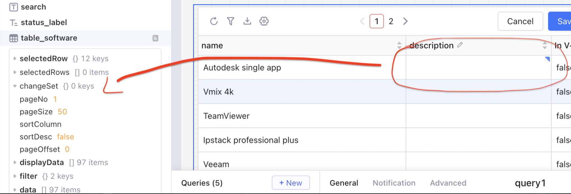 Bug: cannot detect change value in table to EMPTY cell · Issue #192 · openblocks-dev/openblocks ...