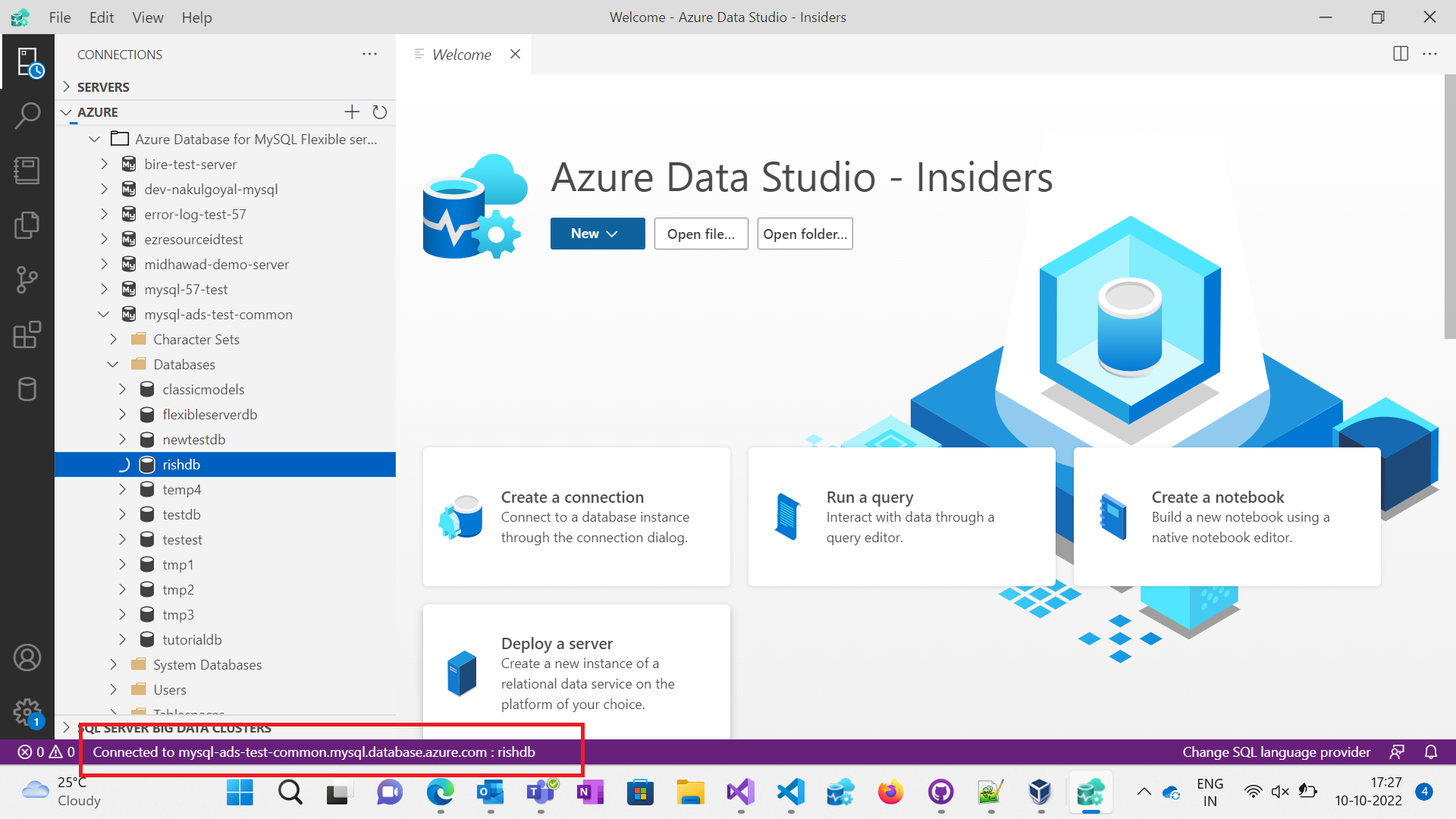 Azure Tab Object Explorer Is Sending Connection Request On Expanding Databases · Issue 20789