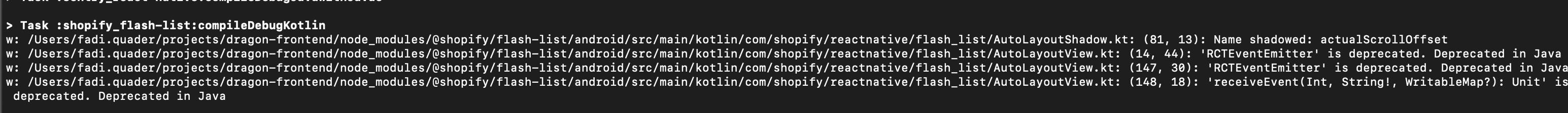Fix Rcteventemitter Deprecation Warnings · Issue 705 · Shopifyflash List · Github 6663