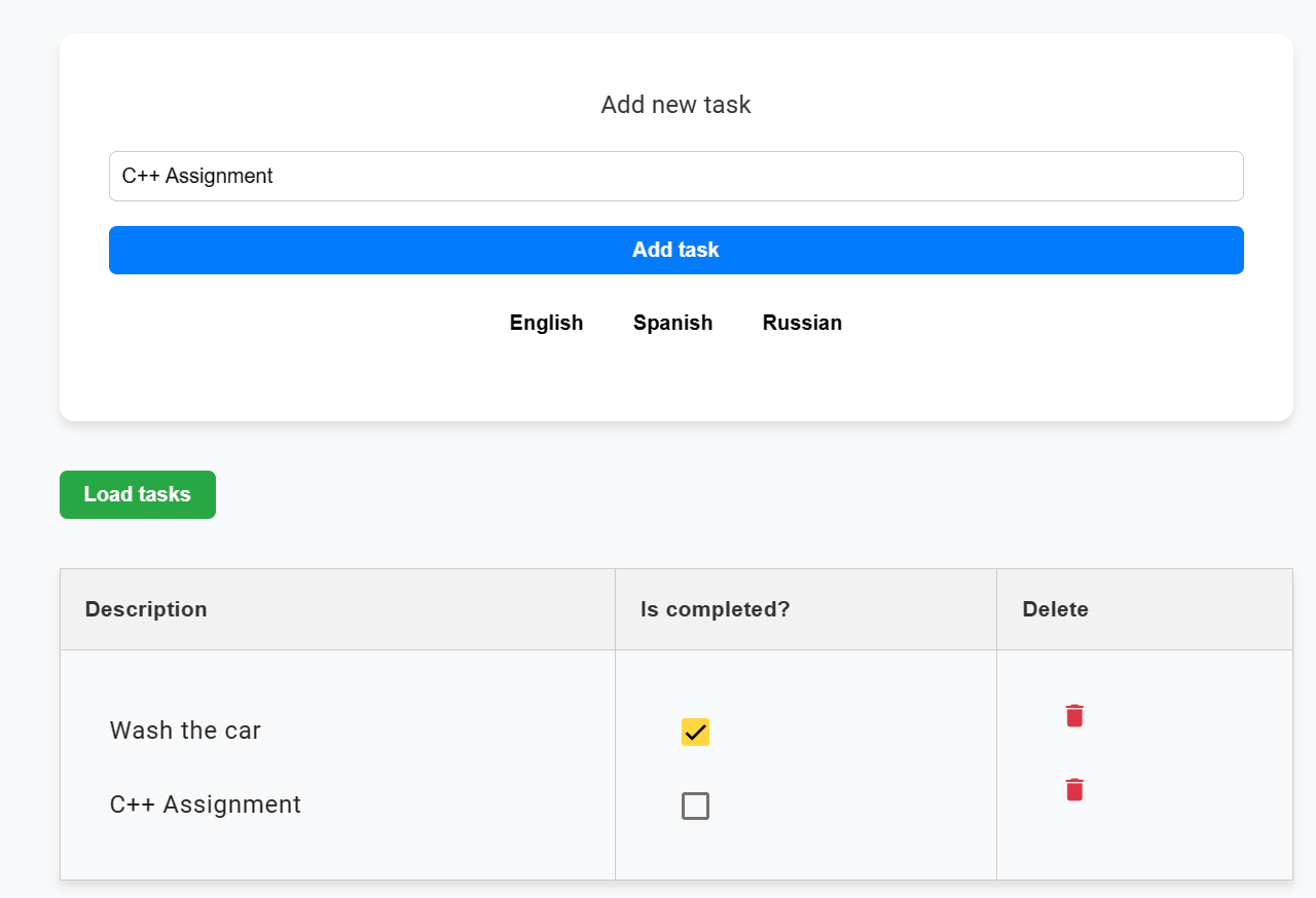 Github Jgriptontodo Simple To Do List Application With Auth And Language Translation 