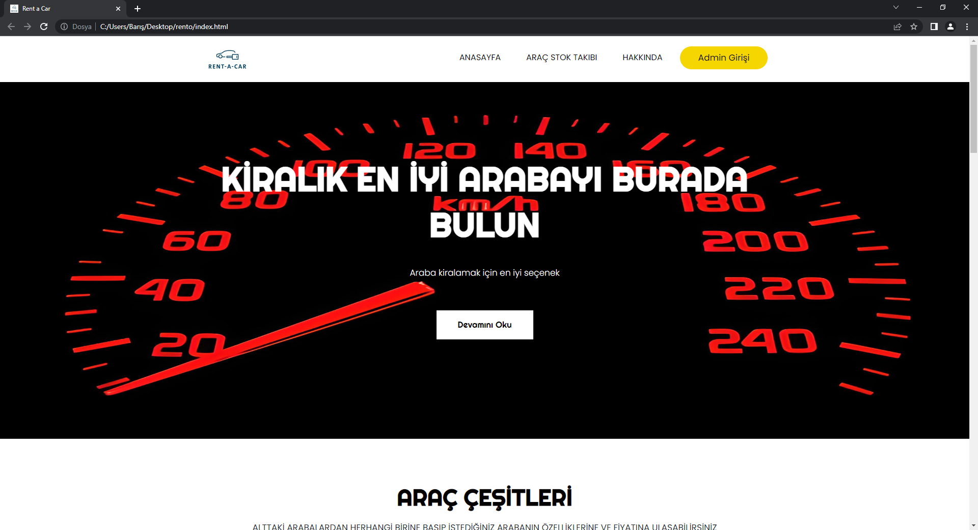 GitHub - bariskiyipinar/rentacar