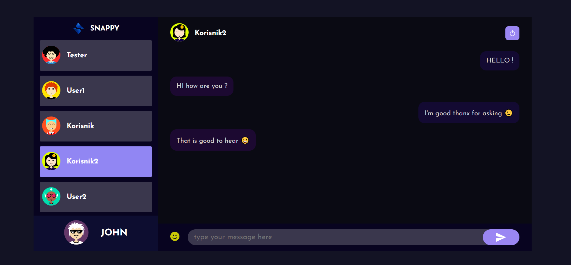 GitHub - AmarOmerhodzic/Realtime-Chat-App: Realtime Chat application ... GitHub - AmarOmerhodzic/Realtime-Chat-App: Realtime Chat application ...