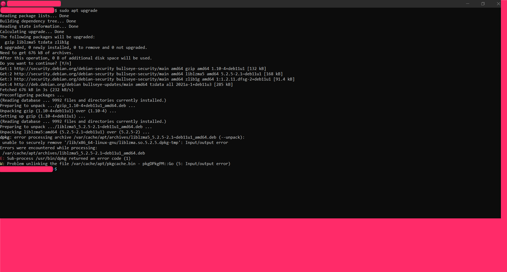 Issue when upgrading Debian Bullseye from fresh install · Issue #8391 · microsoft/WSL · GitHub