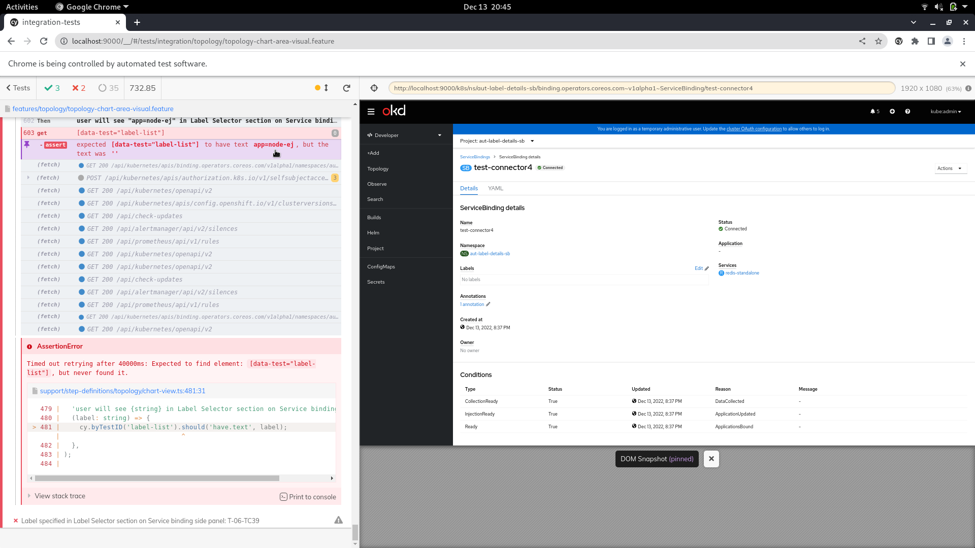 ODC-7177: Add SBO label selector support for Topology page by PatAKnight · Pull Request #12283 ...