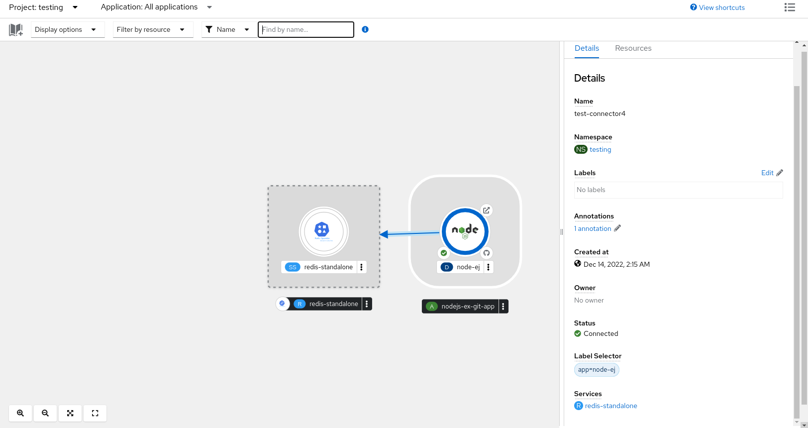 ODC-7177: Add SBO label selector support for Topology page by ...
