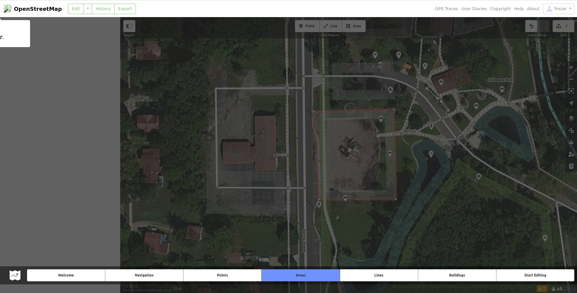 Area tutorial : cannot be finished · Issue #9318 · openstreetmap/iD · GitHub