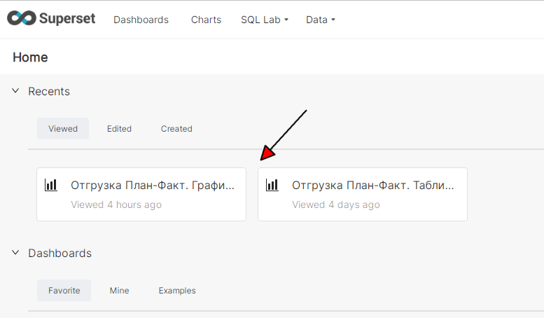Recently viewed Dashboards do not appear in the Recents section · Issue #19775 · apache/superset ...