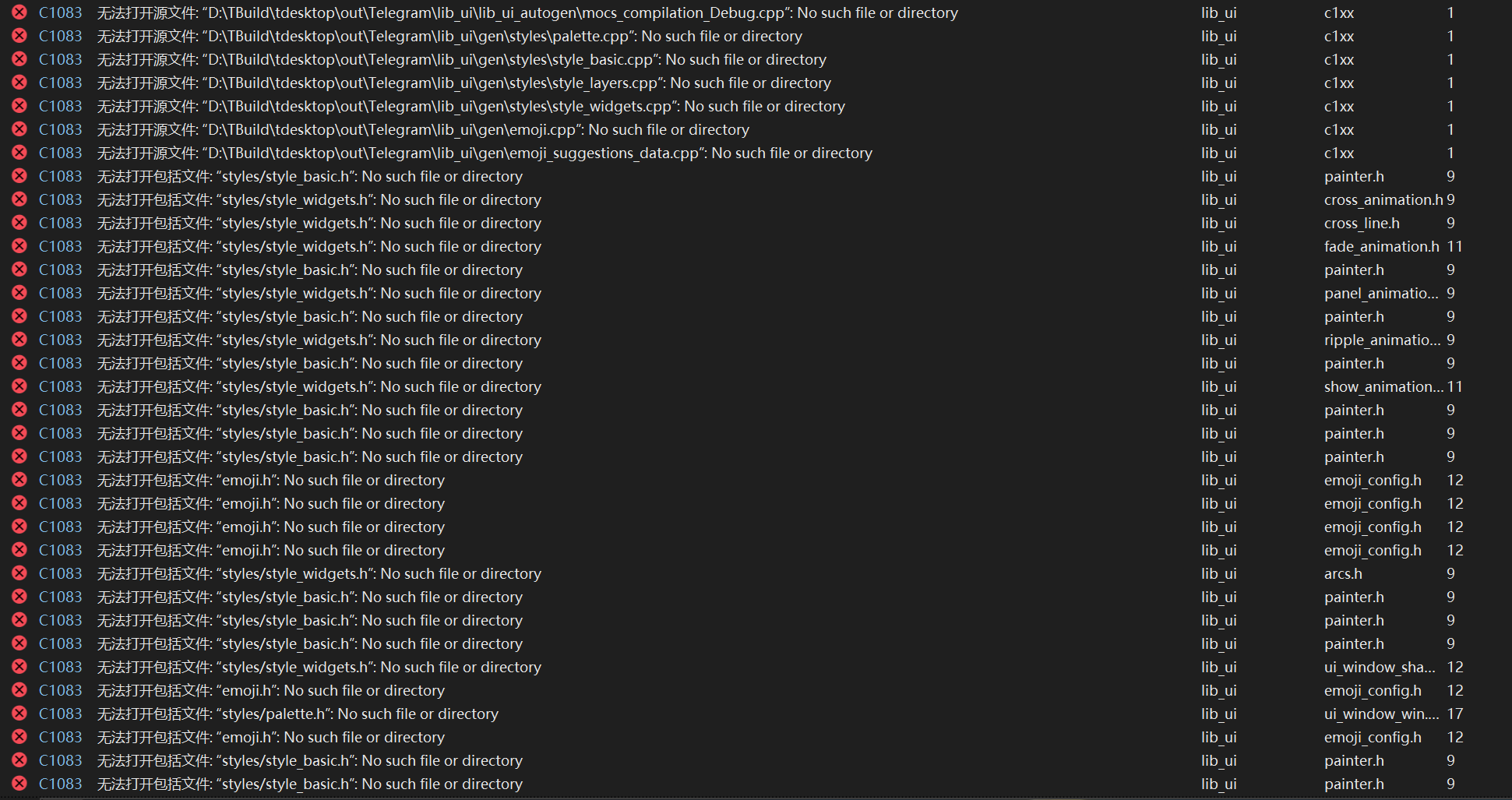 Fail to Build... · Issue #25224 · telegramdesktop/tdesktop · GitHub