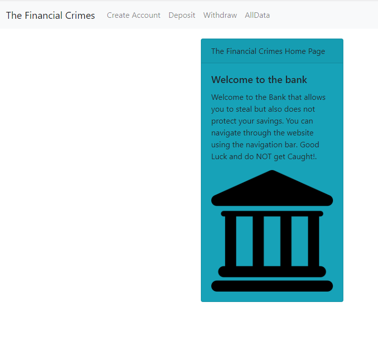 GitHub - rdisouky/BadBankApplication: Bad Bank Application