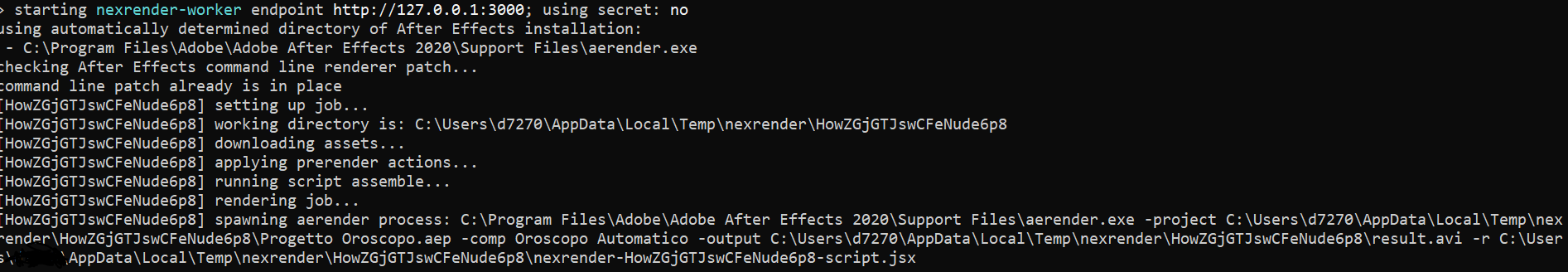Can't render .mov file to mp4 · Issue #426 · inlife/nexrender · GitHub