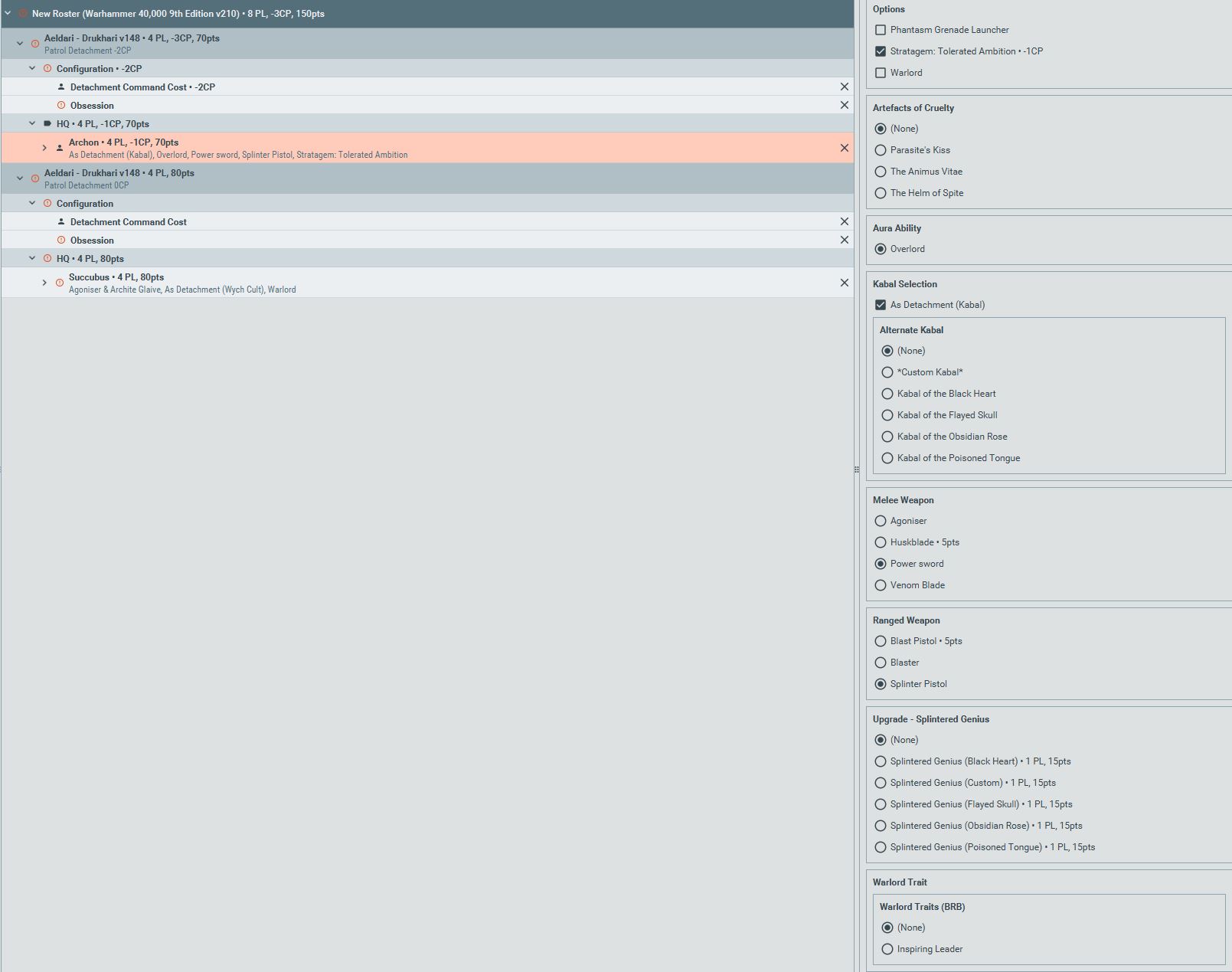 Tolerated Ambition · Issue #11103 · BSData/wh40k-9e · GitHub