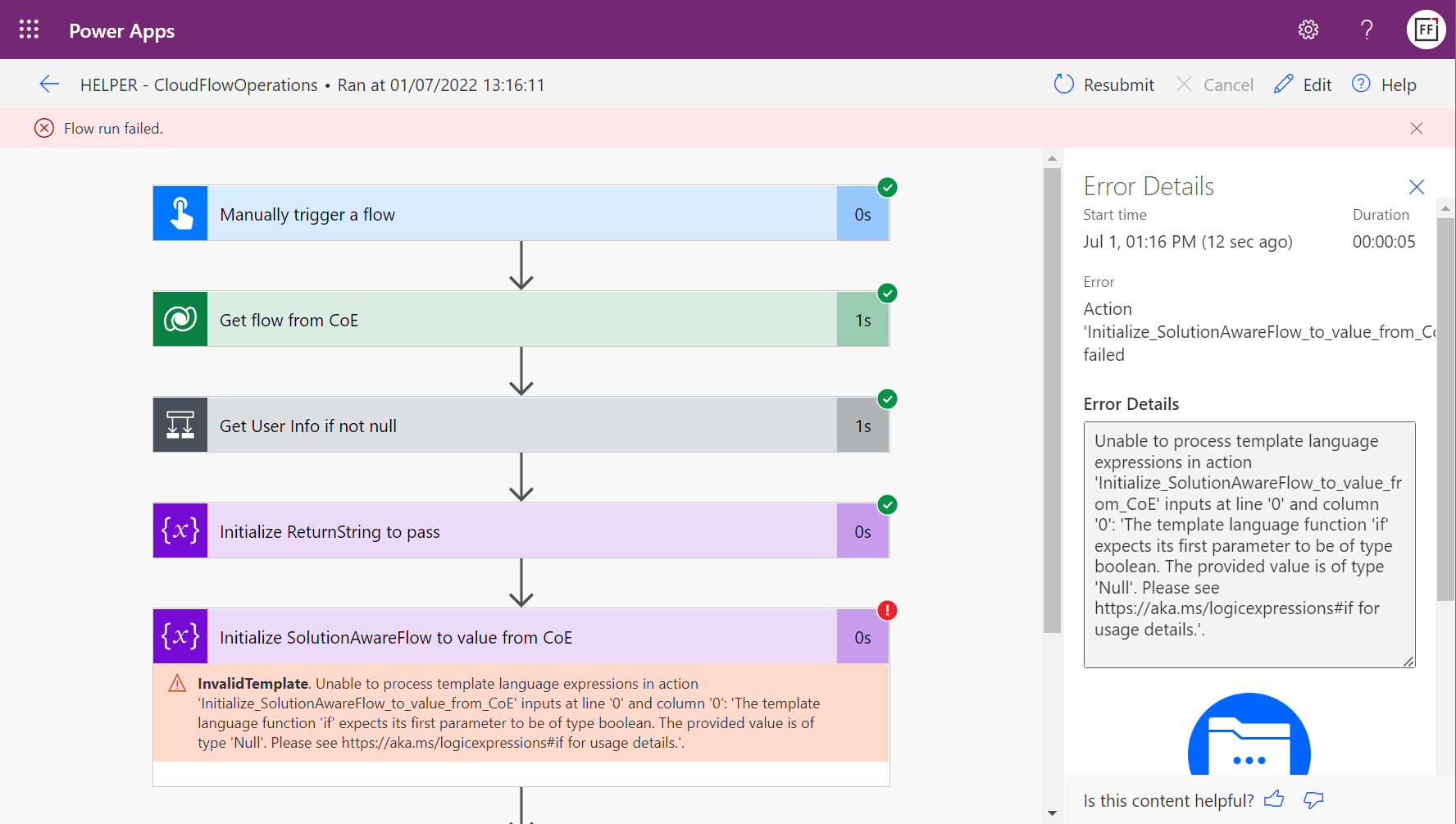 [CoE Starter Kit - BUG] Set Flow Permission fails to modify permissions after June 2022 update ...