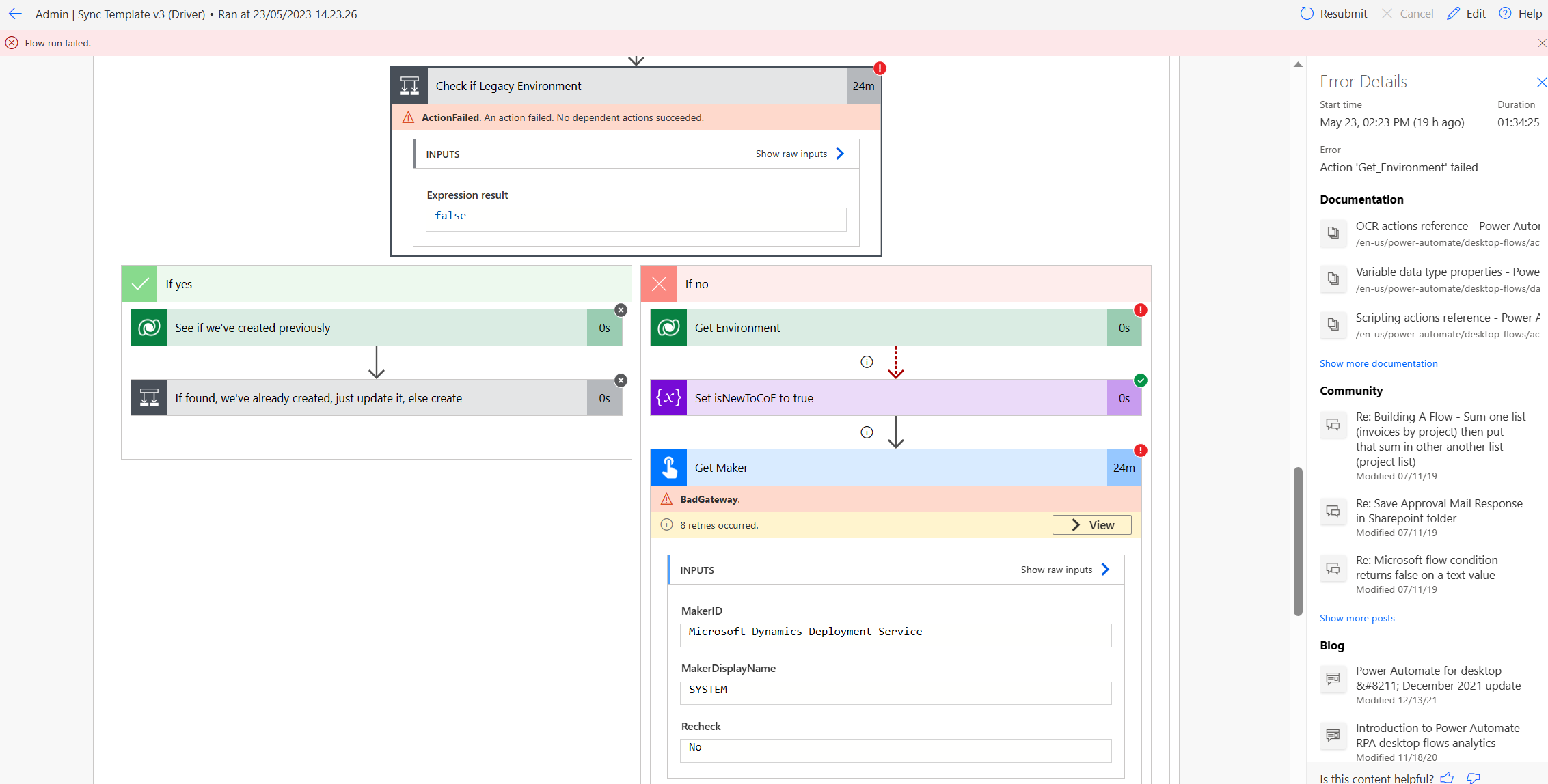 [CoE Starter Kit - BUG] Environments with FinOps aren't included in inventory, flow Admin | Sync ...