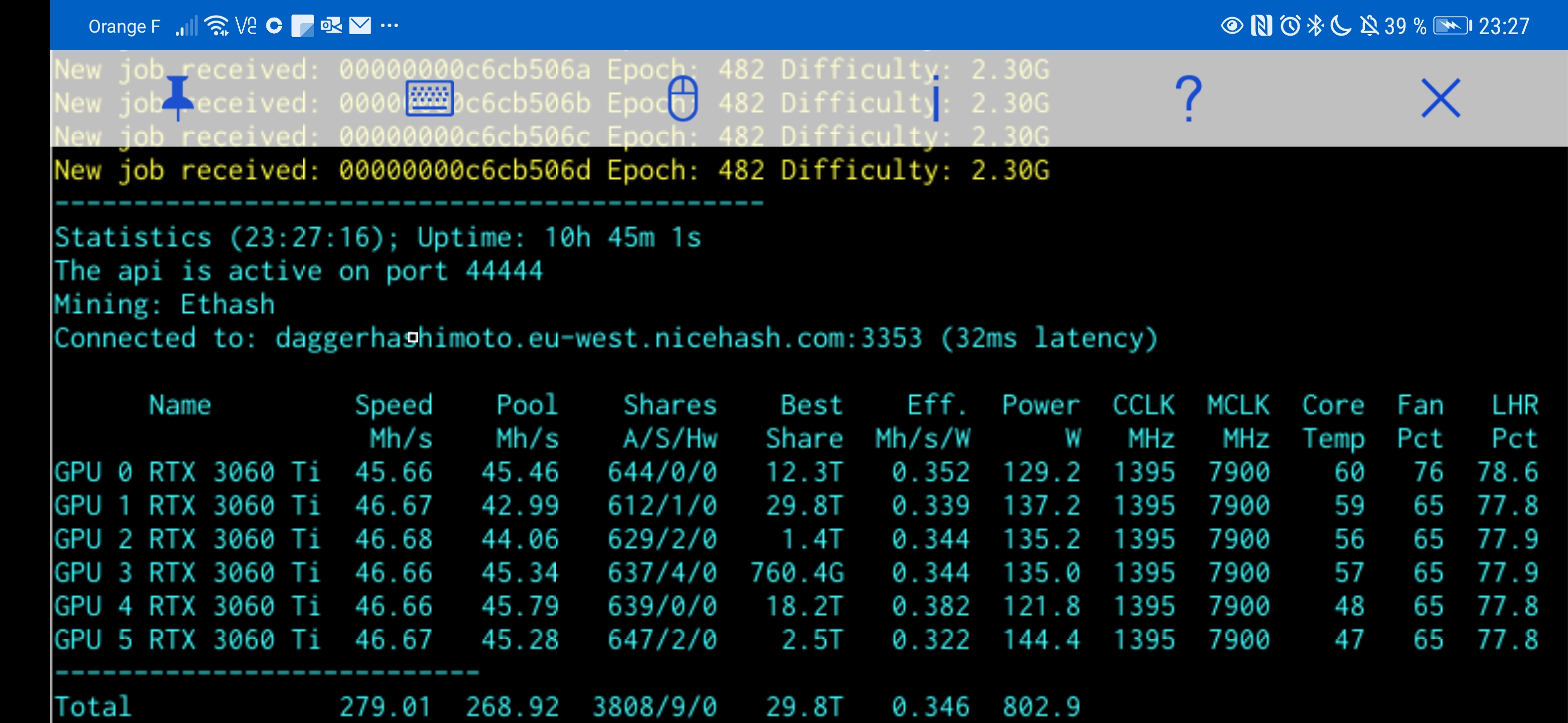 3060Ti LHR not unlocking · Issue #1429 · Lolliedieb/lolMiner-releases · GitHub