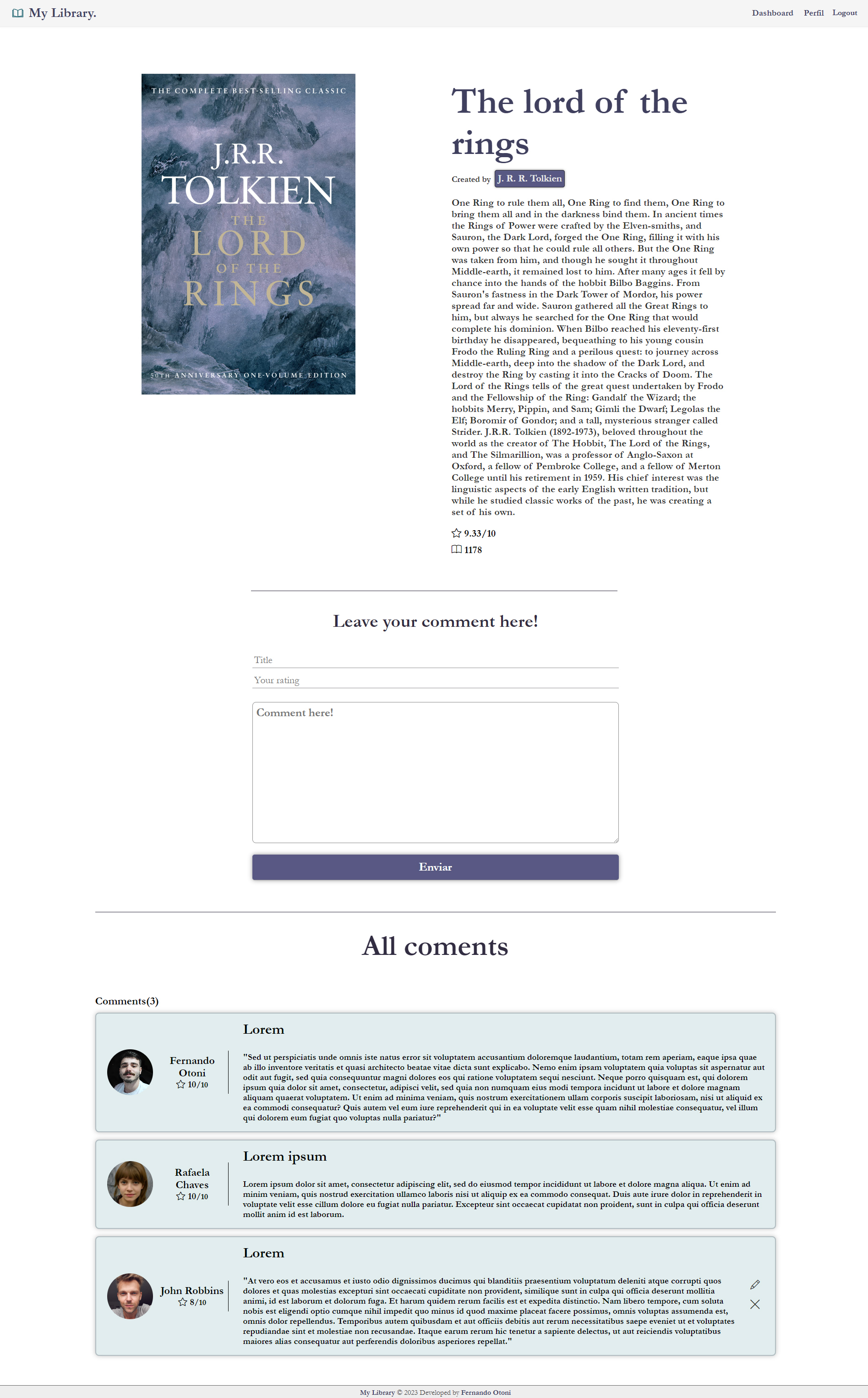 GitHub - fernandootoni/My-Library: My library is a website designed to bring people who love ...