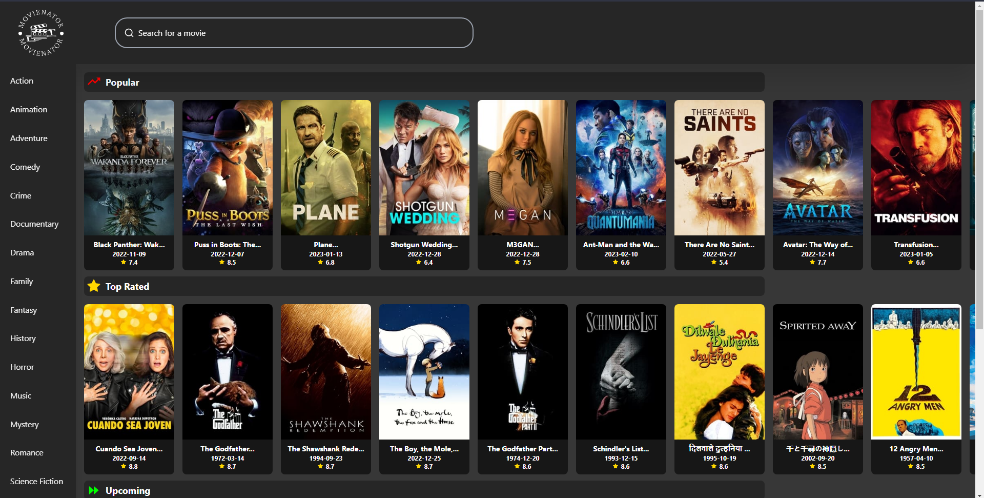 GitHub - LLaaur/Movienator