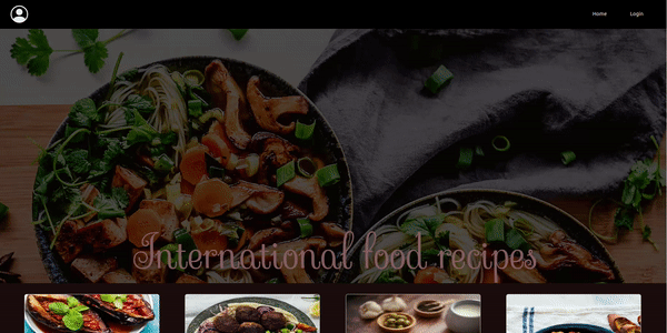 GitHub - khademishoja/international-food-recipes-frontends