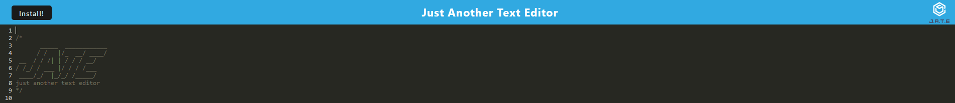 GitHub - RyanAcham/Text-Editor-Progressive-Web-Application: A single ...