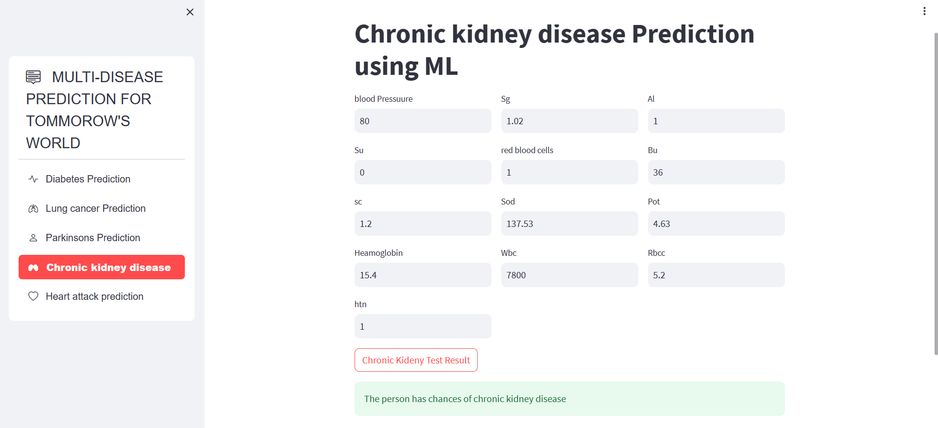 GitHub - keerthanarao02/multi-disease-prediction-for-tomorrow-s-world ...