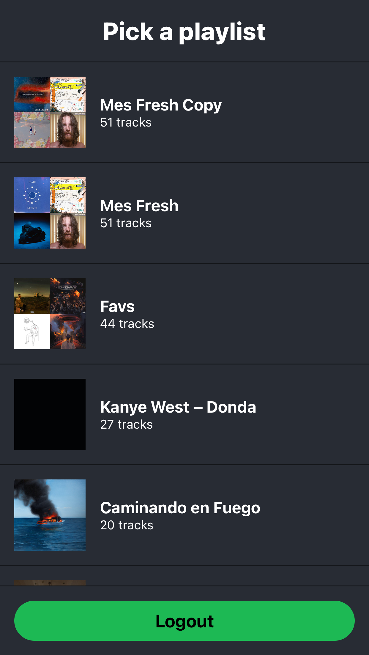 GitHub - jesuszvl/vs-my-playlist: React music tool for reordering playlists using Spotify API.