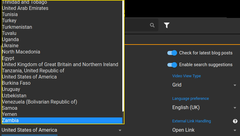 Bug Some Countries In Region Fortrending Not Listed Alphabetically · Issue 2580 