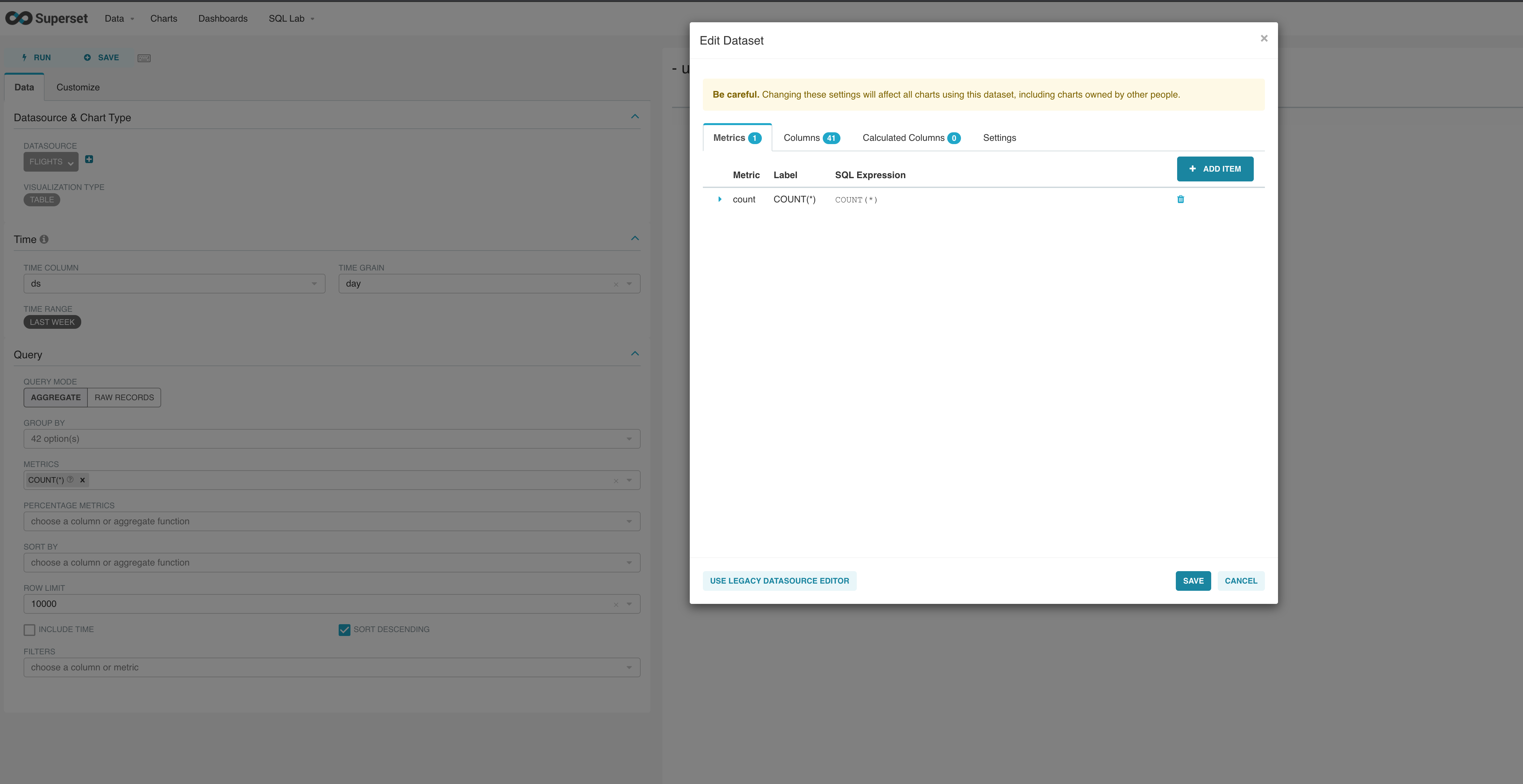 Attempting to edit a table column redirects to another table · Issue #10965 · apache/superset ...