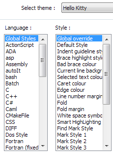 Several languages are missing from the Style Configurator when using ...