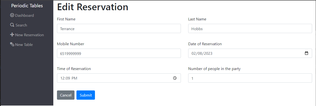 GitHub - brianlouie/restaurant-reservation-app: Capstone Project ...