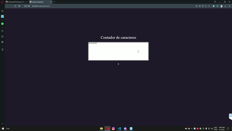 GitHub - GustavoGGF/CountCharacters-APP