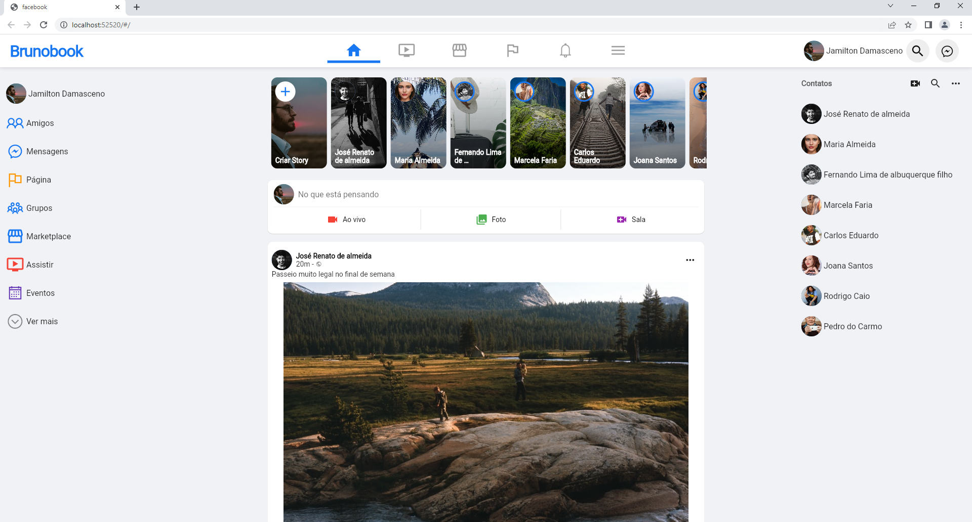 GitHub - BrunoBars/facebookFrontEnd: Facebookclone