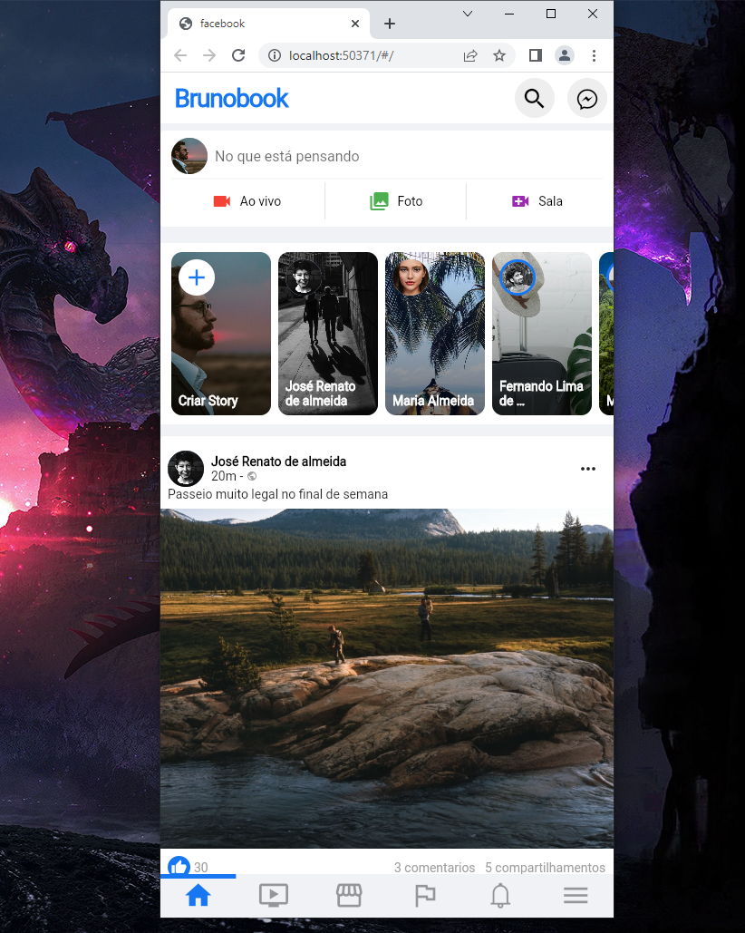 GitHub - BrunoBars/facebookFrontEnd: Facebookclone