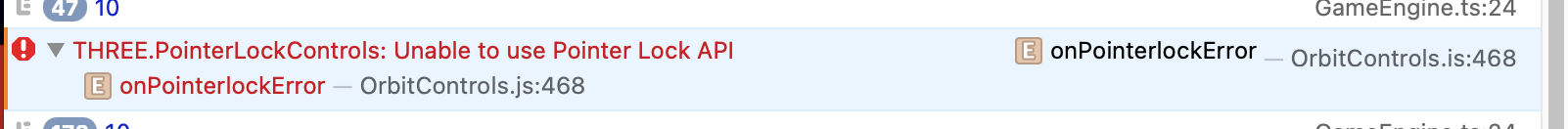 [bug] PointerLockControls API Compatibility? · Issue #5707 · tauri-apps/tauri · GitHub