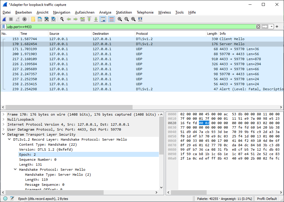 Bug Dtls 13 Start Handshake With Arbitrary Epoch Number · Issue 6368 · Wolfsslwolfssl · Github