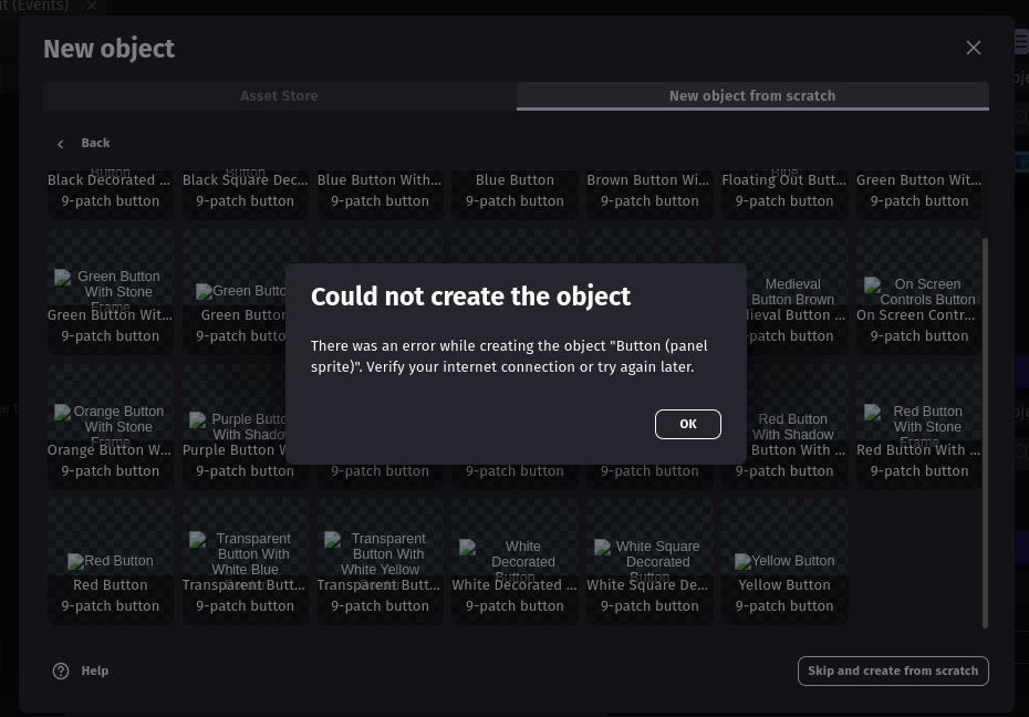 Certain extensions cannot be used without an internet connection · Issue #5581 · 4ian/GDevelop ...