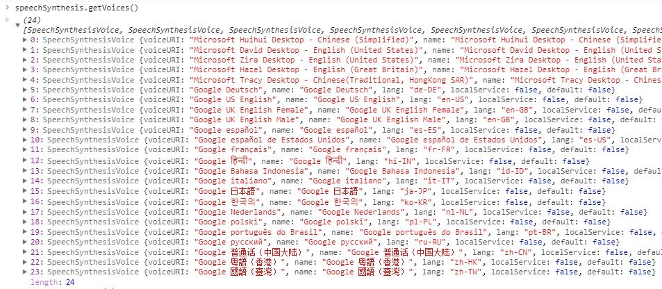 speechSynthesis only have native voice · Issue #11585 · electron/electron · GitHub