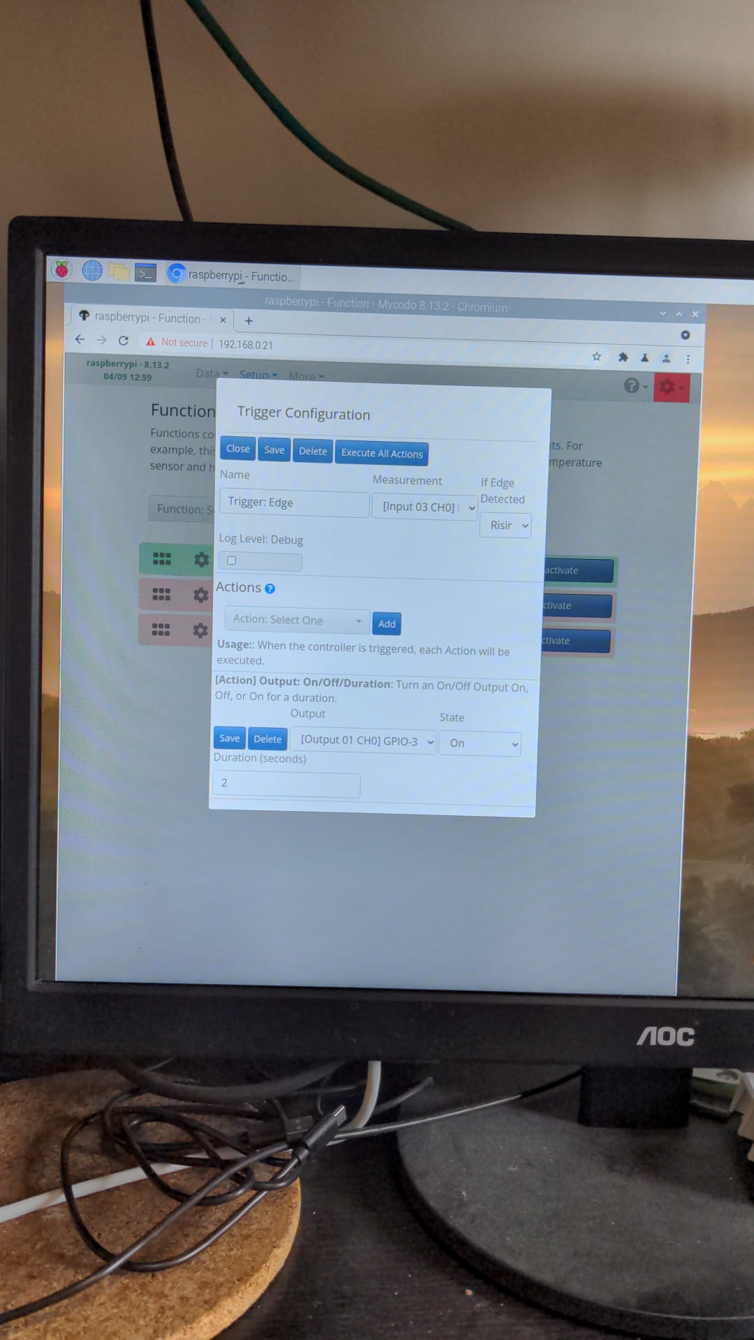 Trigger Edge timer not working · Issue #1171 · kizniche/Mycodo · GitHub
