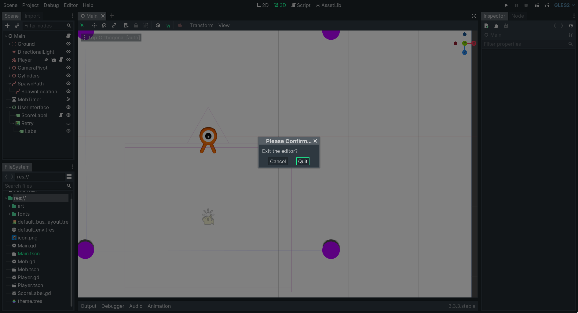 Improve confirmation dialogs' presentation · Issue #3271 · godotengine/godot-proposals · GitHub