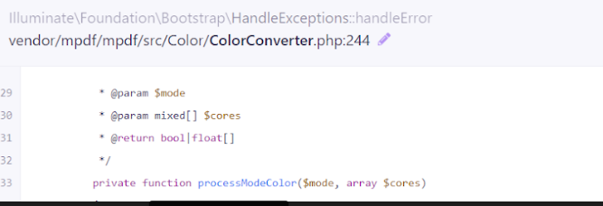 A Non Numeric Value Encounter · Issue 1837 · Mpdfmpdf · Github