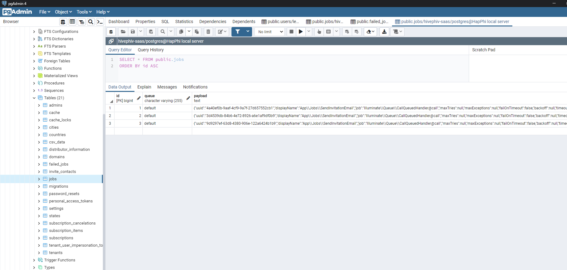 Queue not processing jobs · Issue #657 · archtechx/tenancy · GitHub