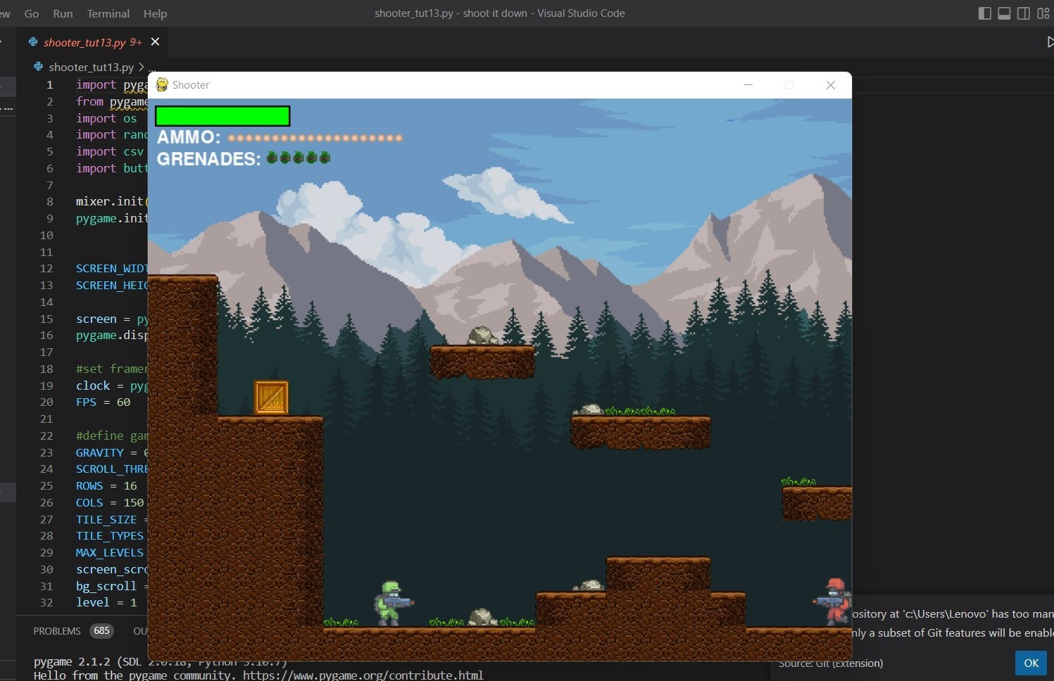 GitHub - aditi5050/Shoot-it-down: A hooting game made using python :)