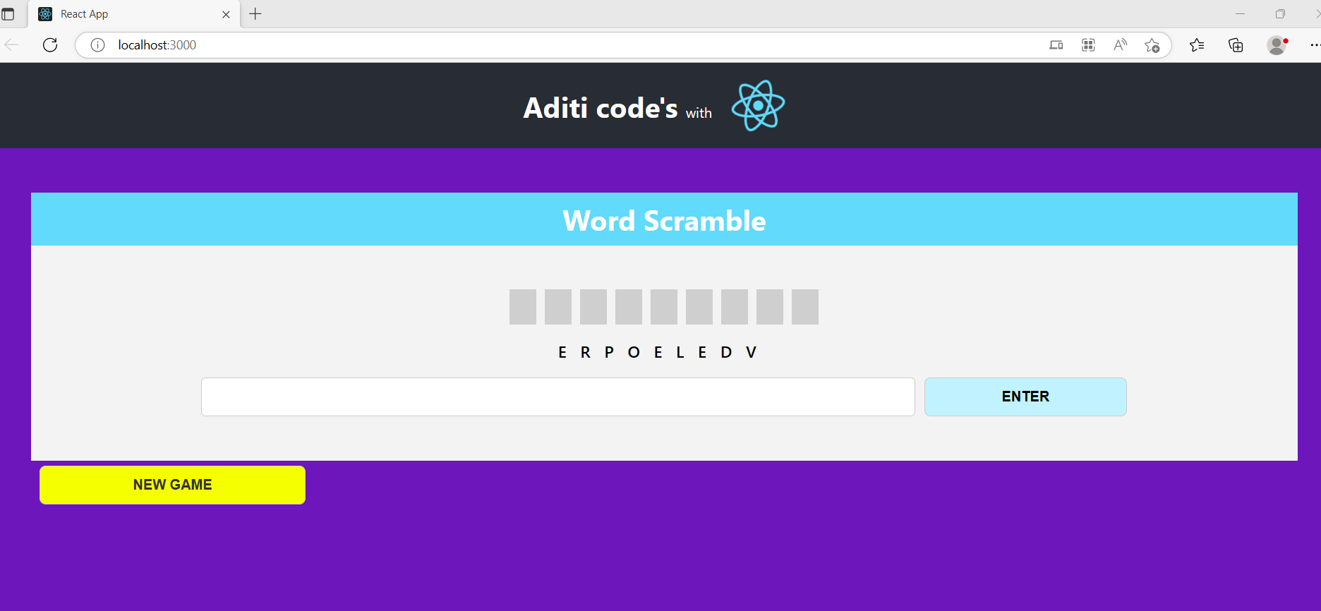 GitHub - aditi5050/Word_scramble
