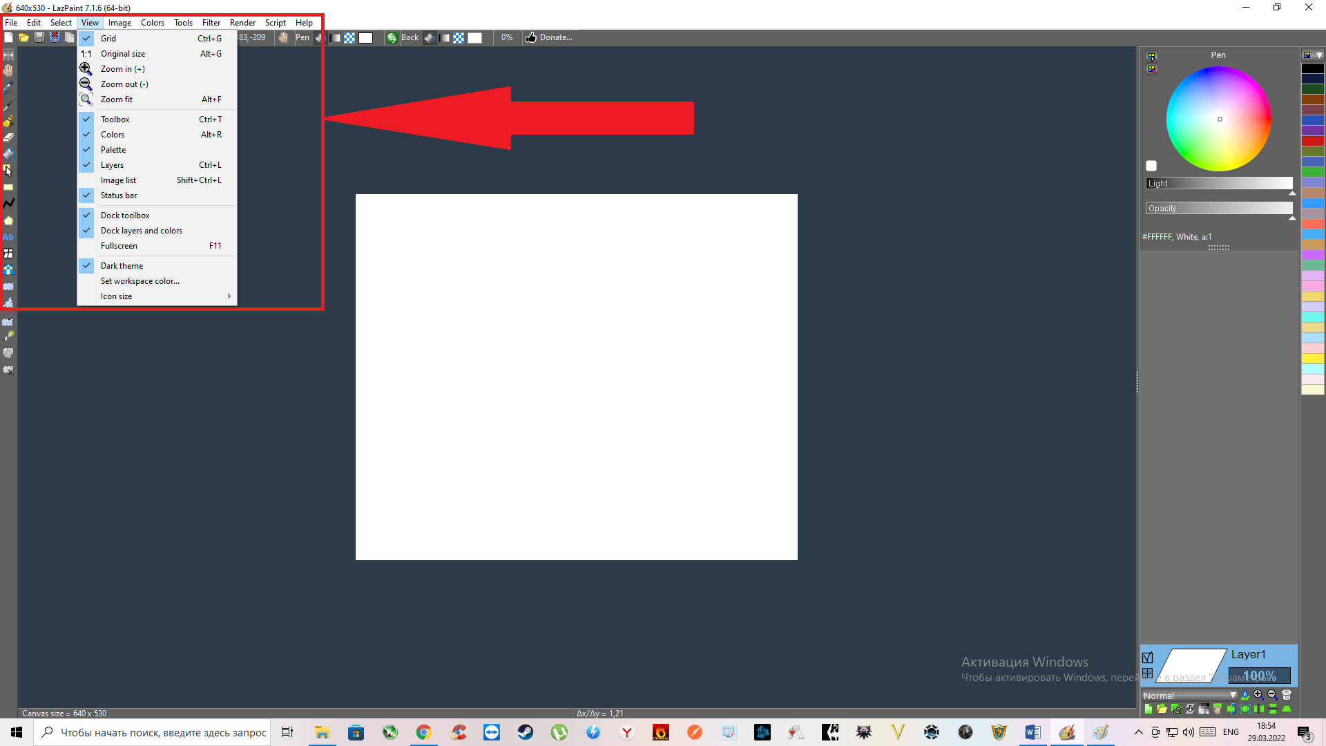 Color of menu bar is white when dark theme is selected · Issue #504 ...