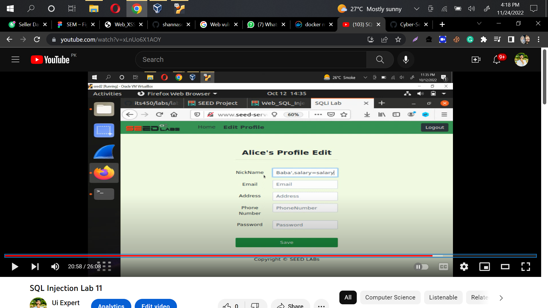 GitHub - shannaseer3/Cyber-Security: Shan Naseer BSITM2-19-31