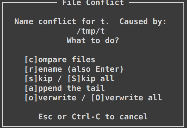 [0.12.1] Merge the file conflict comparison dialog into the main ...