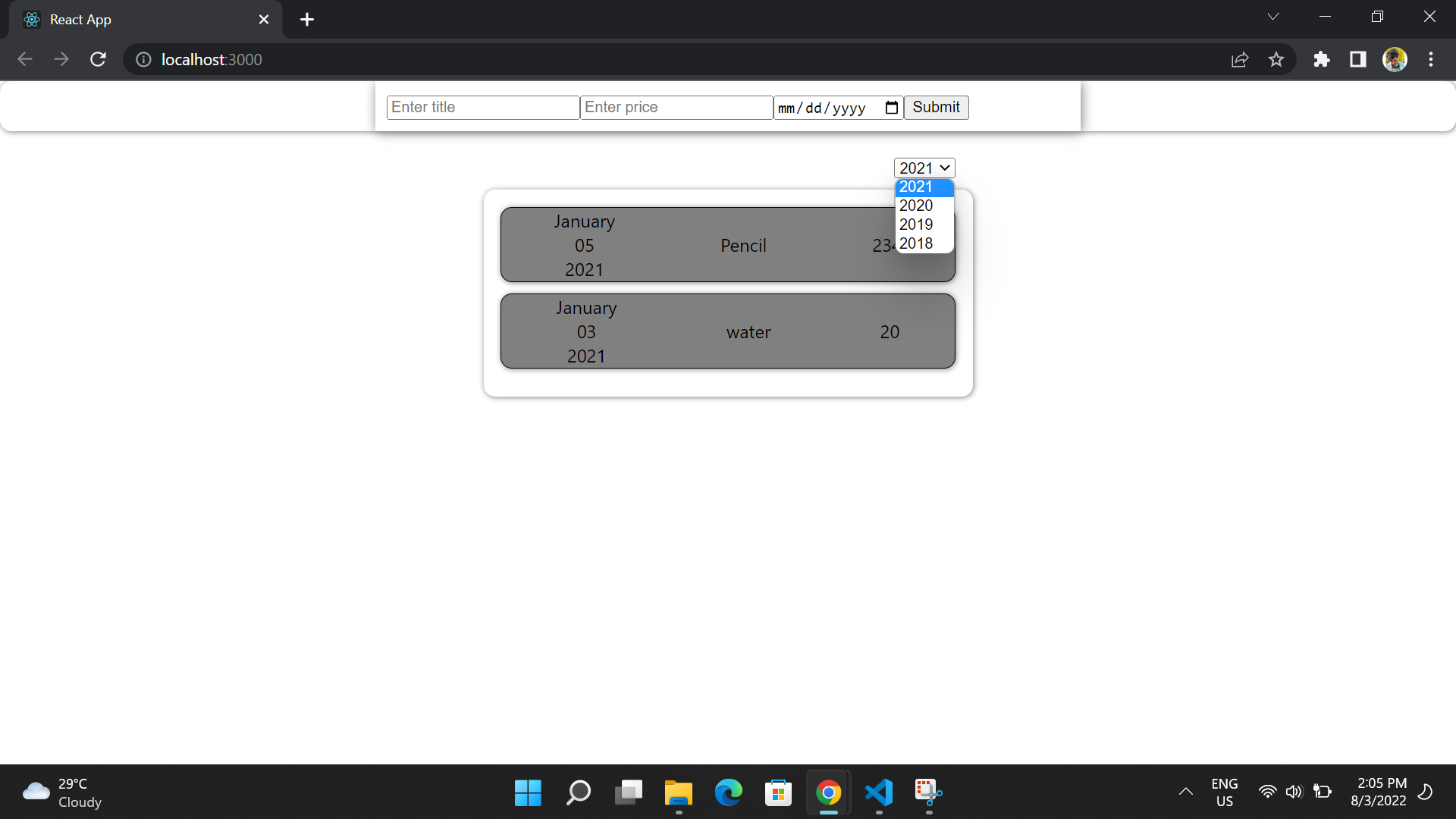 GitHub - vinodh002/Expense-Items-React