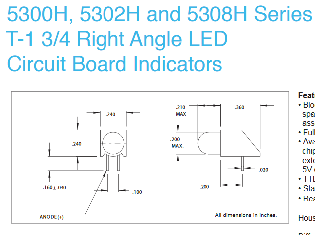 Right angle LED PTH footprints are backwards. · Issue #1020 · KiCad ...