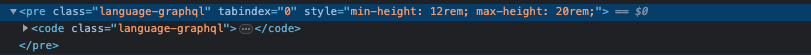 Example Body Has A Fixed Max Height Meaning Queries With A Lot Of Possible Fields Are Hard To