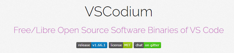 Please update vscode and vscodium to latest version currently 1.66.1 ...