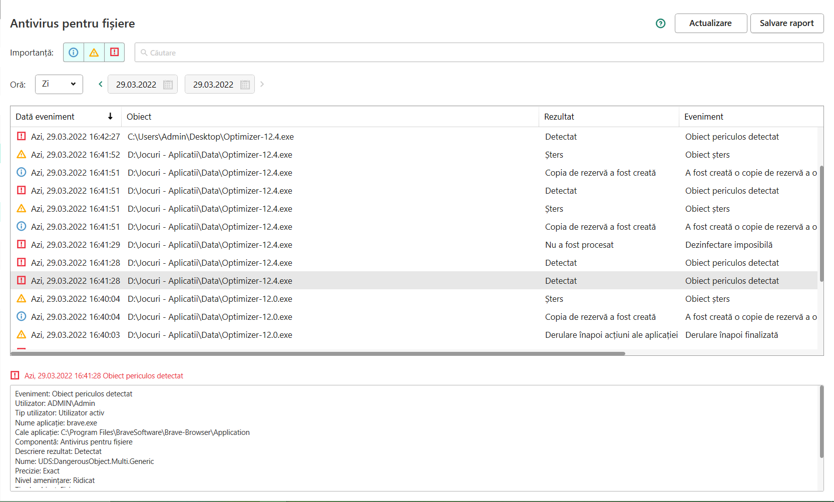 My Antivirus (Kaspersky) detects the last UPDATE (12.4) as being a VIRUS!! (false positive ...