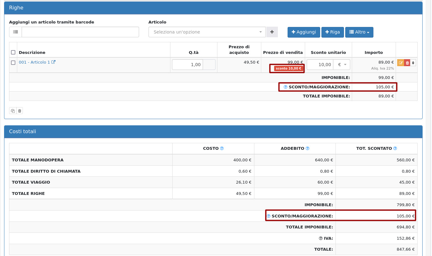 Bug calcolo sconto righe in Attività · Issue #1293 · devcode-it/openstamanager · GitHub